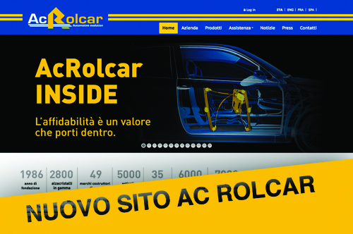 Nuovo sito per Ac Rolcar - Carrozzeria