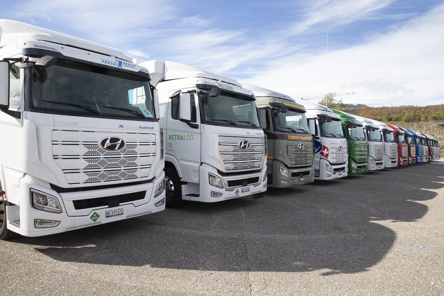 Mobilità a idrogeno: La flotta di XCIENT Fuel Cell di Hyundai supera i ...