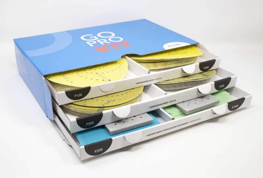 KIT GoPro di Gelson e Kovax: il nuovo kit per carteggiare risparmiando