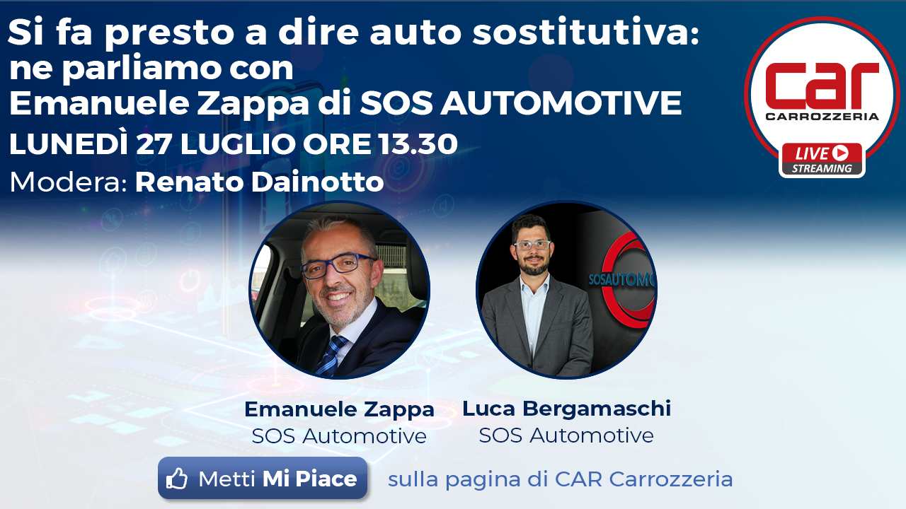 In diretta con SOS AUTOMOTIVE - Carrozzeria