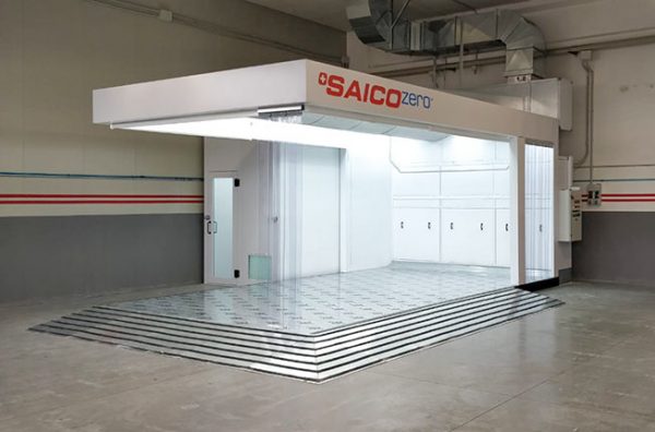 Cabine di verniciatura Saico Zero, impianti ecologici ed efficienti